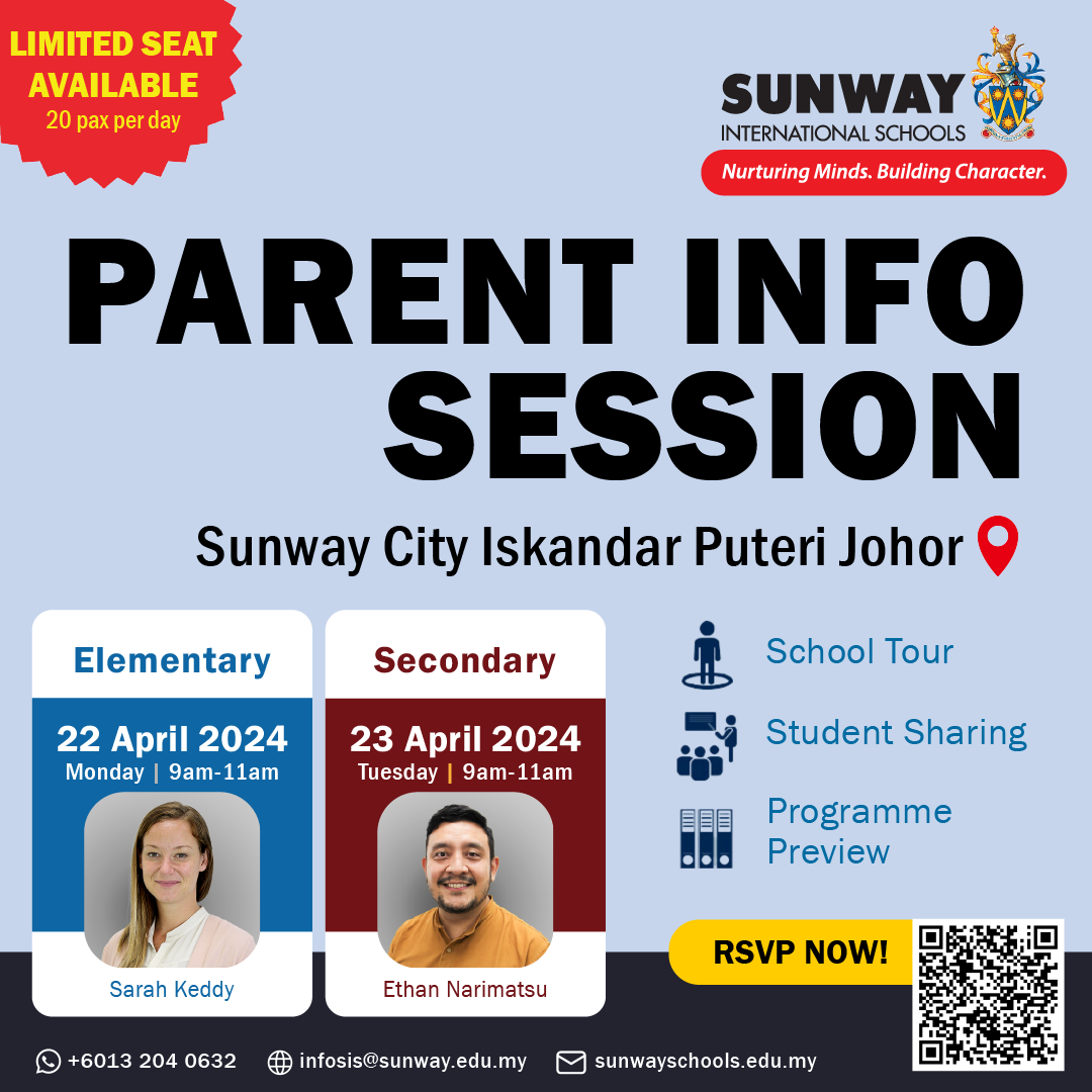 Parent Info Session April 2024 | Sunway International Schools